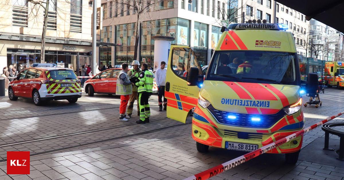 Verletzte und Tote: Anschlag in Mannheim